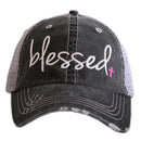 Blessed hats Blessed hot mess Simply blessed Crosses Embroidered distr ...
