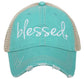 Blessed hats Blessed hot mess Simply blessed Crosses Embroidered distr ...